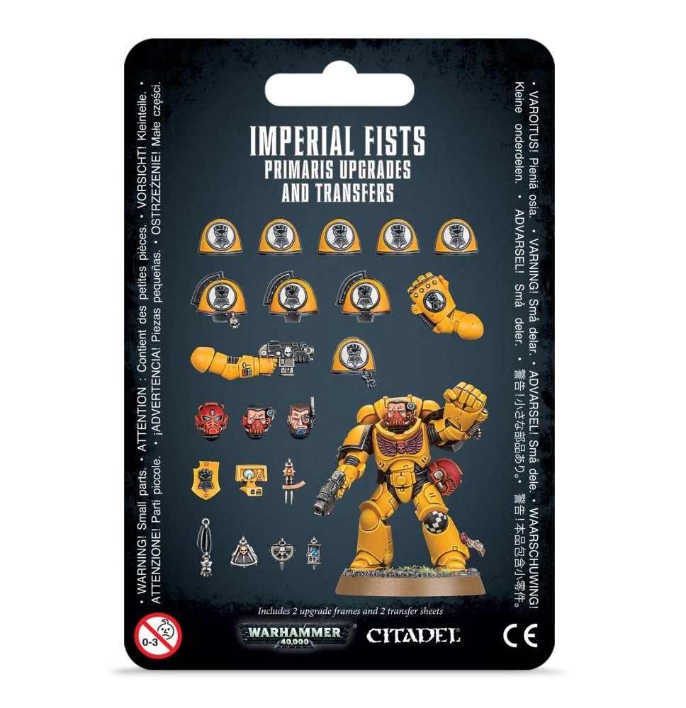 IMPERIAL FISTS: PRIMARIS UPGRADE SET, 18,95