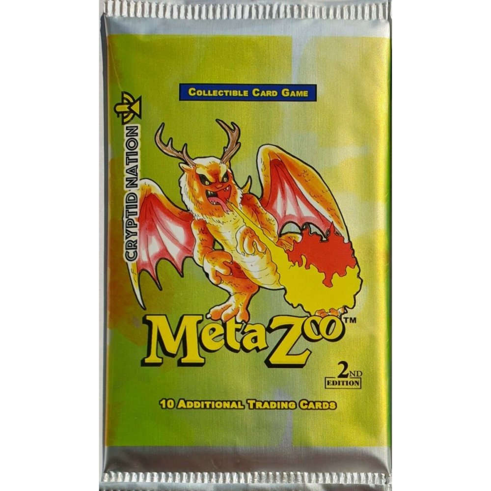 MetaZoo TCG: Cryptid Nation - 2nd Edition Booster Pack EN, 3,99