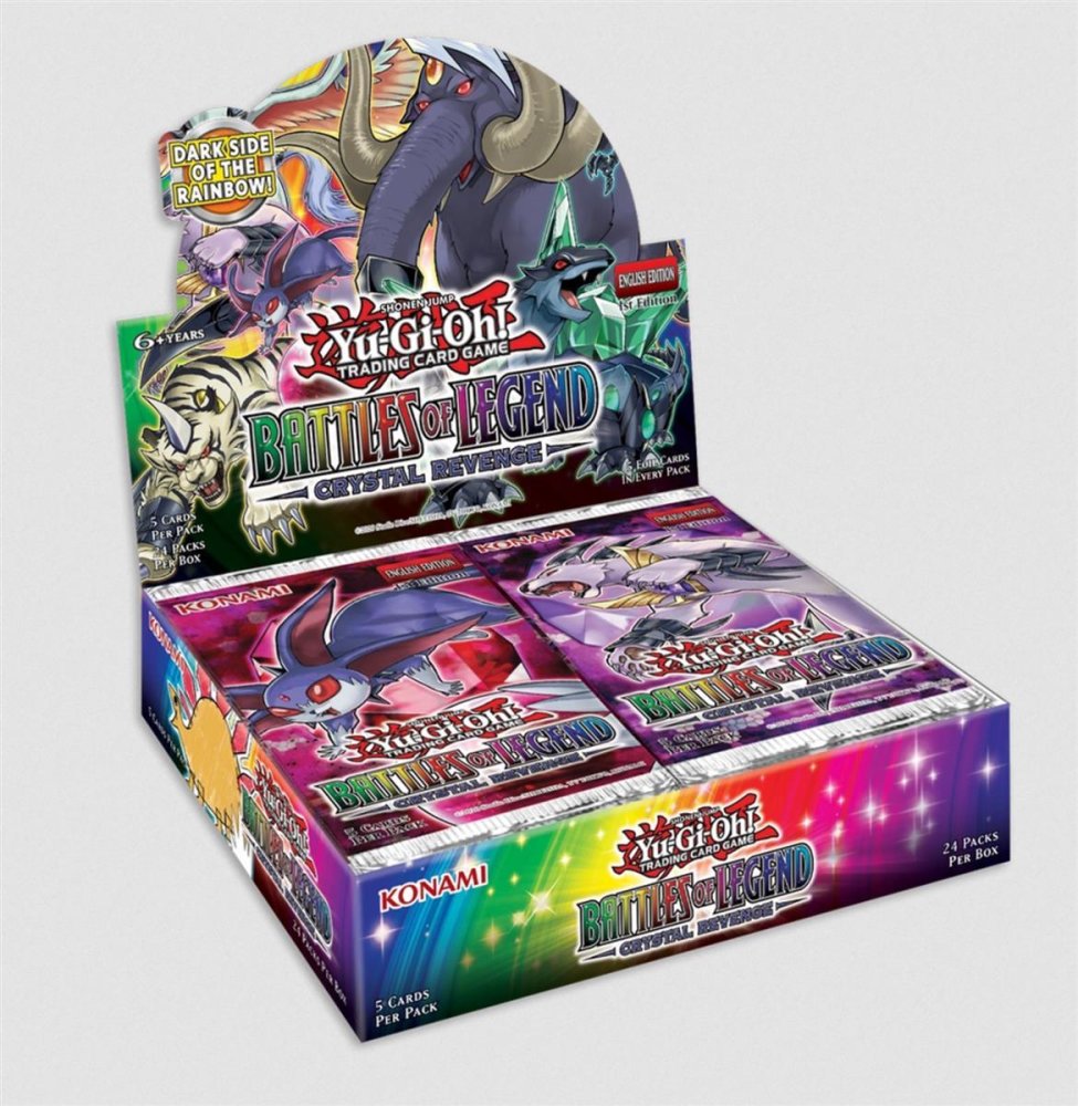 Yu-Gi-Oh!: Battles of Legend - Crystal Revenge Booster Display EN (24