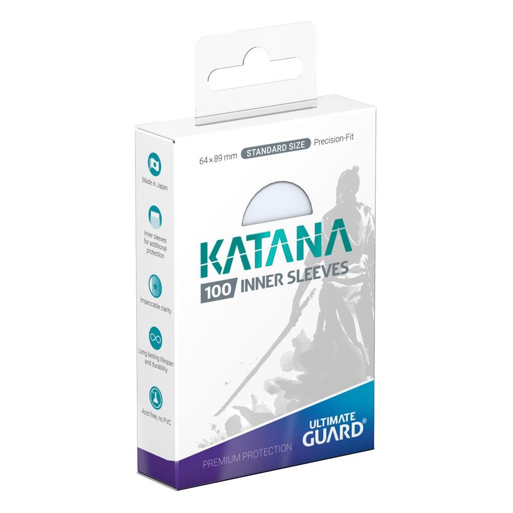 KATANA: Inner Sleeves - Standard Clear (100), 5,99