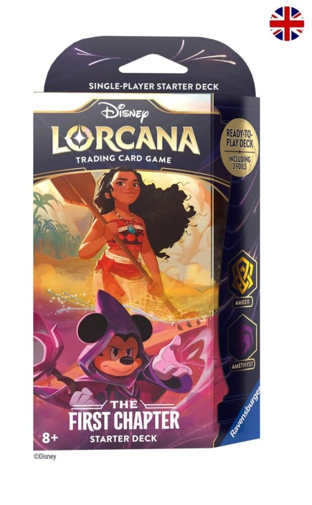 Disney Lorcana: The First Chapter - Starter Deck "Amber Amethyst" (EN