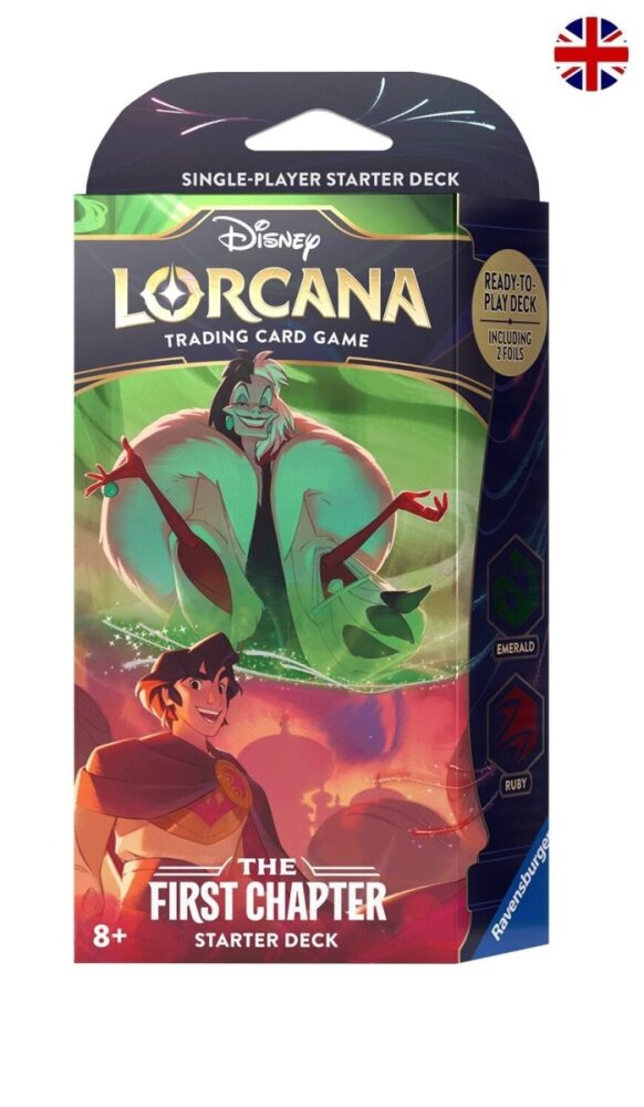 Disney Lorcana: The First Chapter - Starter Deck "Emerald Ruby" (EN),