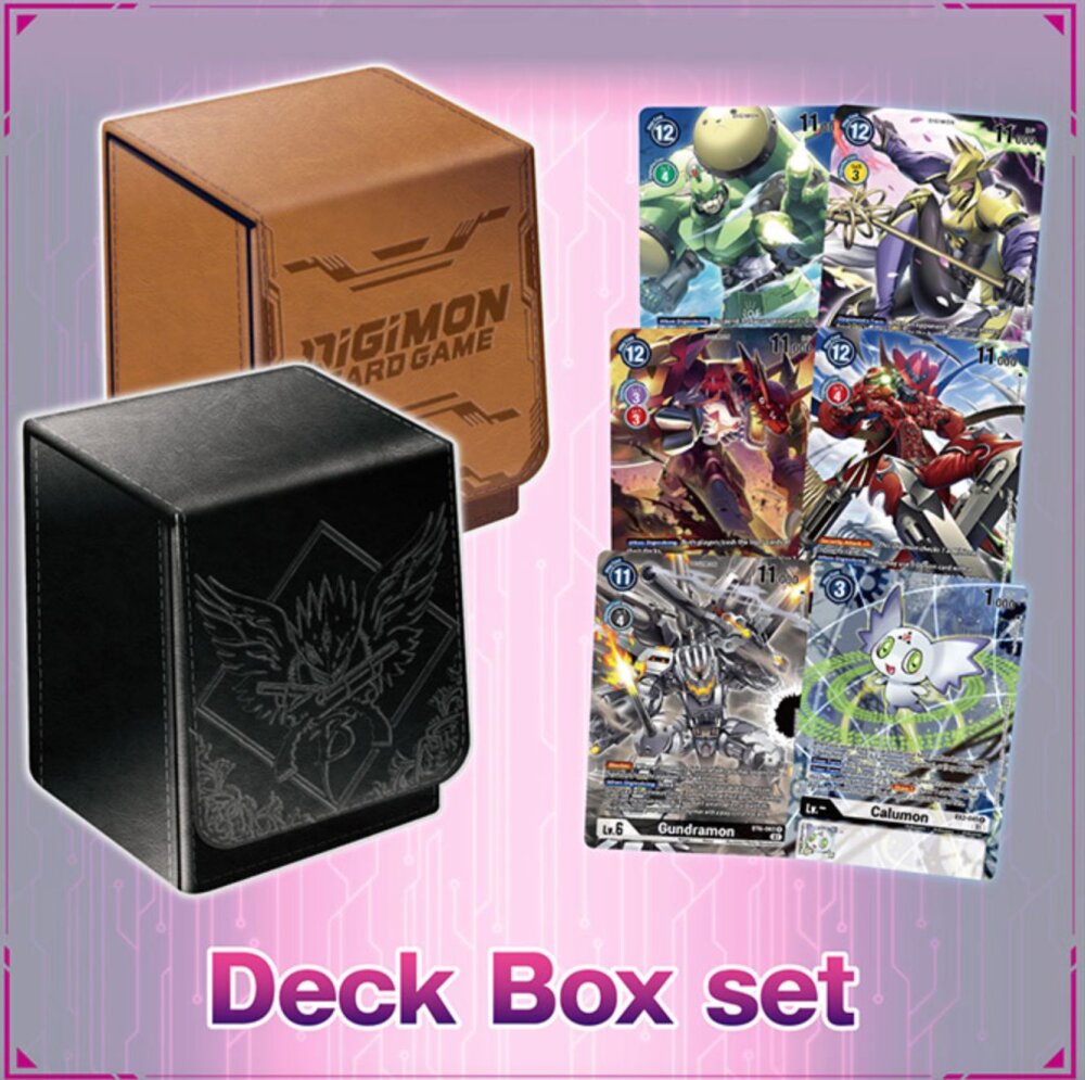 Digimon Card Game: Deck Box Set Beelzemon (Black), 49,99