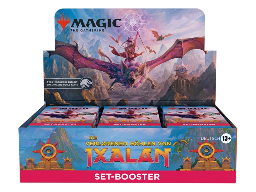 Die Verlorenen Höhlen von Ixalan - Set Booster Display DE (30 Packs),