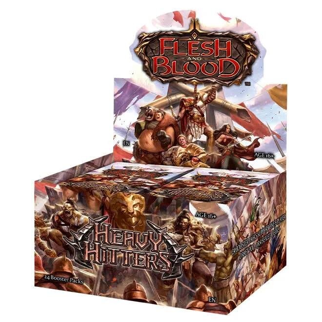 Flesh and Blood: Heavy Hitters - Booster Display DE (24 Packs), 84,99
