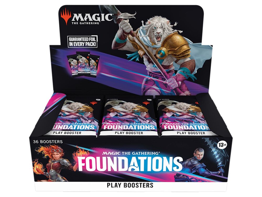 Magic the Gathering: Foundations - Play Booster Display EN (36 Packs)