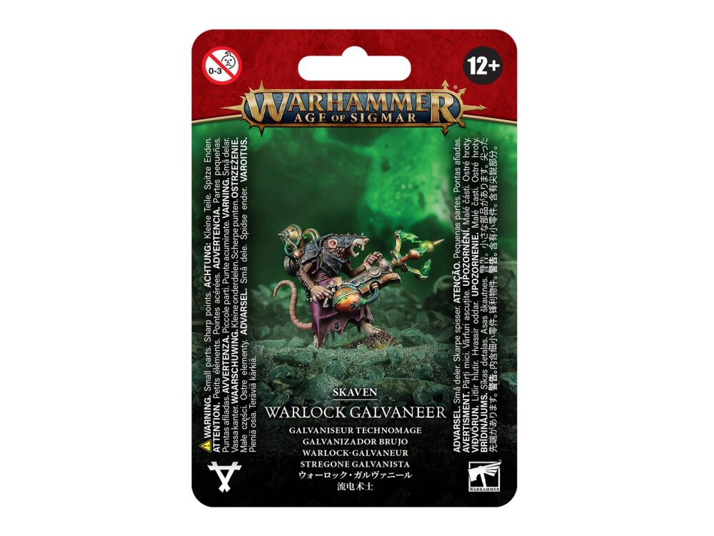 SKAVEN: WARLOCK GALVANEER * WARLOCK-GALVANEUR, 26,99