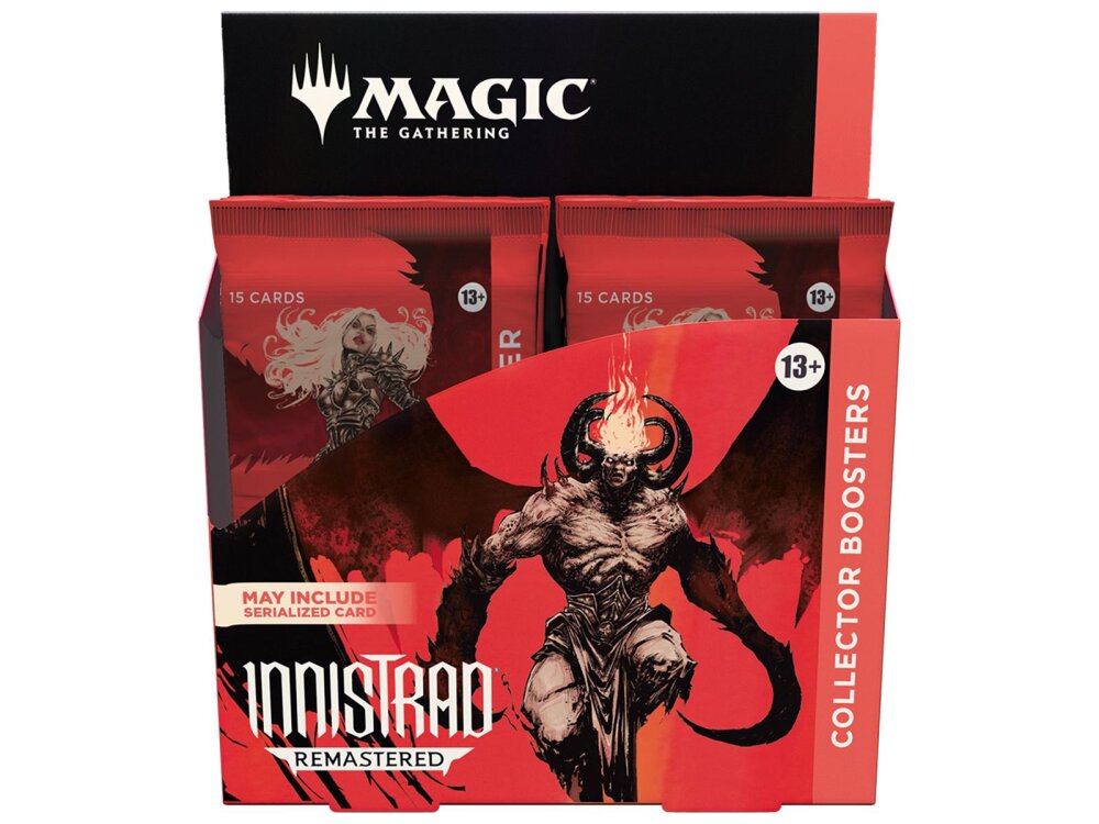 Innistrad Remastered - Collector Booster Display EN (12 Packs), 319,9