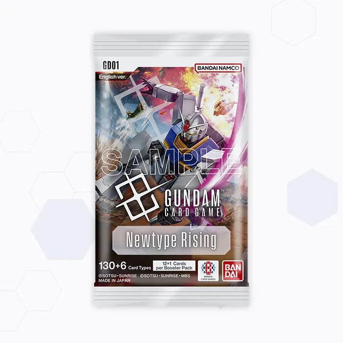 Gundam Card Game: GD01 Newtype Rising - Booster (EN), 4,99