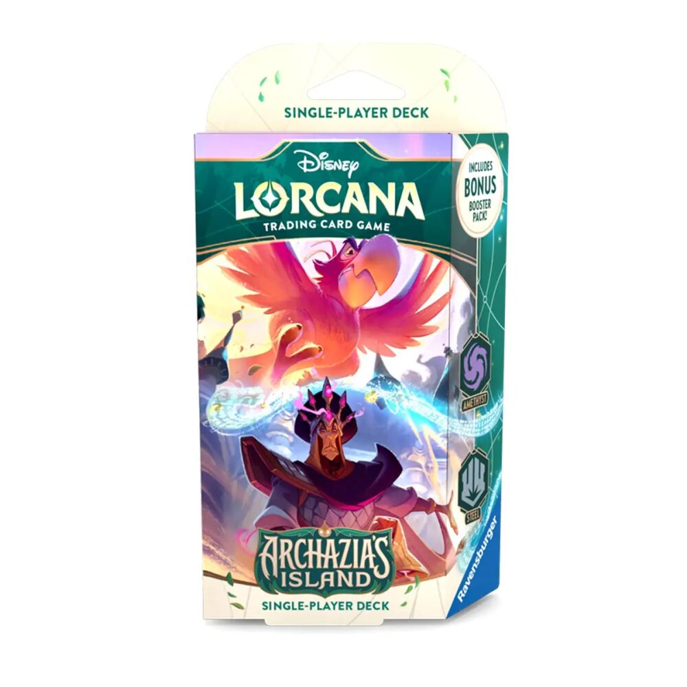 Disney Lorcana: Archazia's Island - Starter Deck Amethyst | Steel (EN