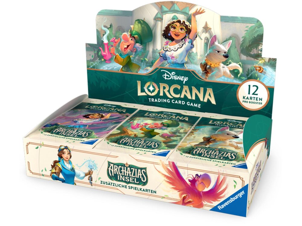 Disney Lorcana: Archazias Insel - Booster Display DE (24 Packs), 119,
