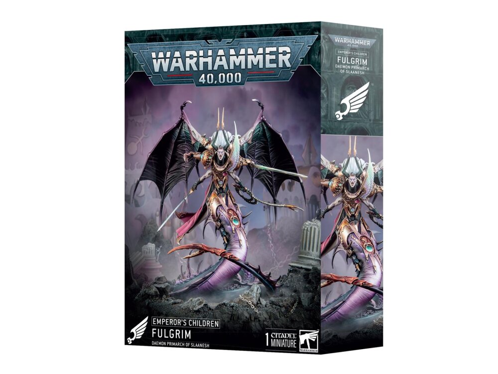 EMPEROR'S CHILDREN: FULGRIM DAEMON PRIMARCH OF SLAANESH * FULGRIM DAE