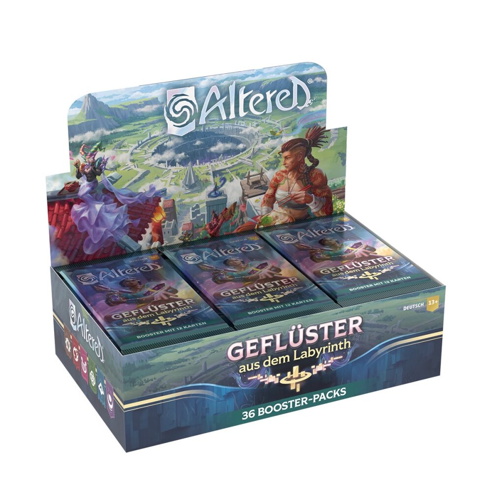 Altered: Geflüster aus dem Labyrinth - Booster Display DE (36 Packs ...