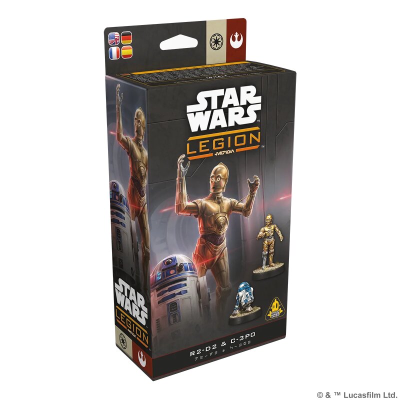 Star Wars: Legion – R2-D2 & C-3PO (DE/EN/FR/SP), 26,99