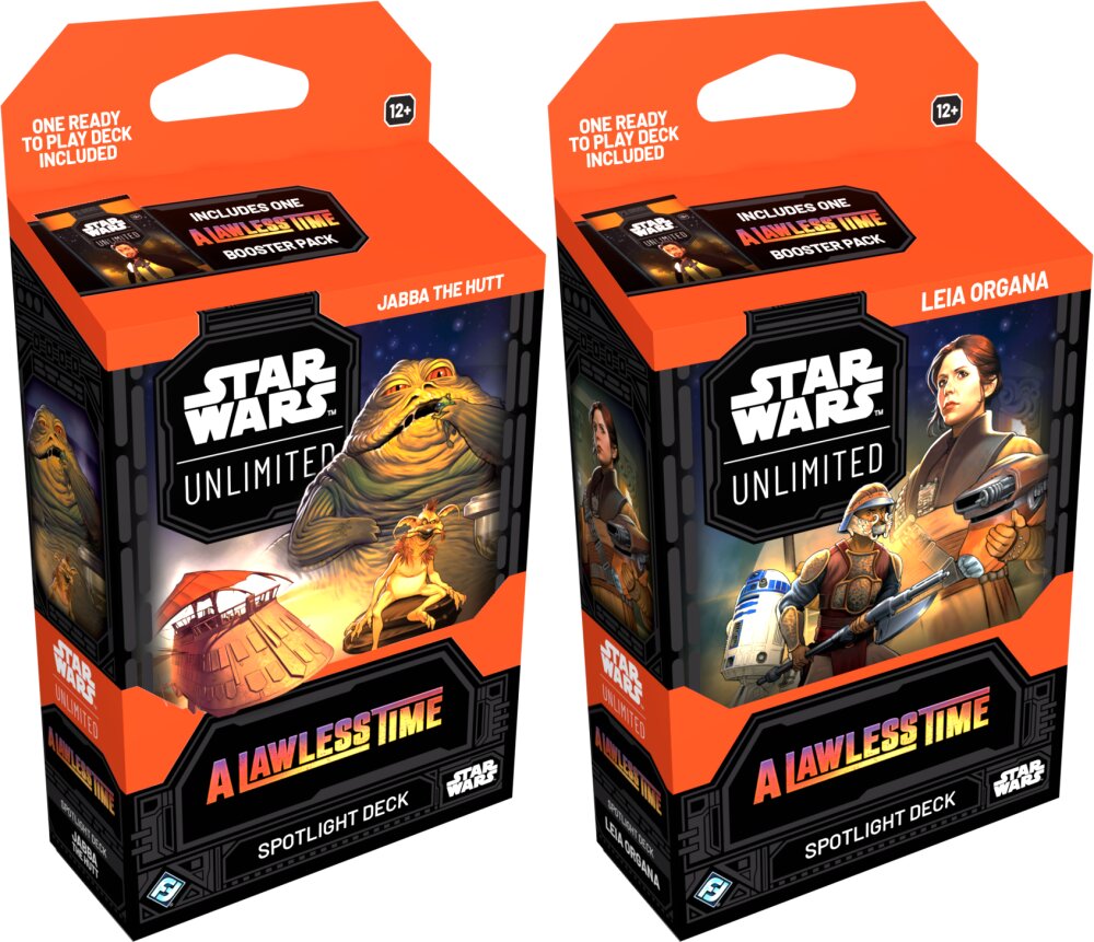 Star Wars: Unlimited - A Lawless Time Spotlight Deck Set EN (2 Decks ...